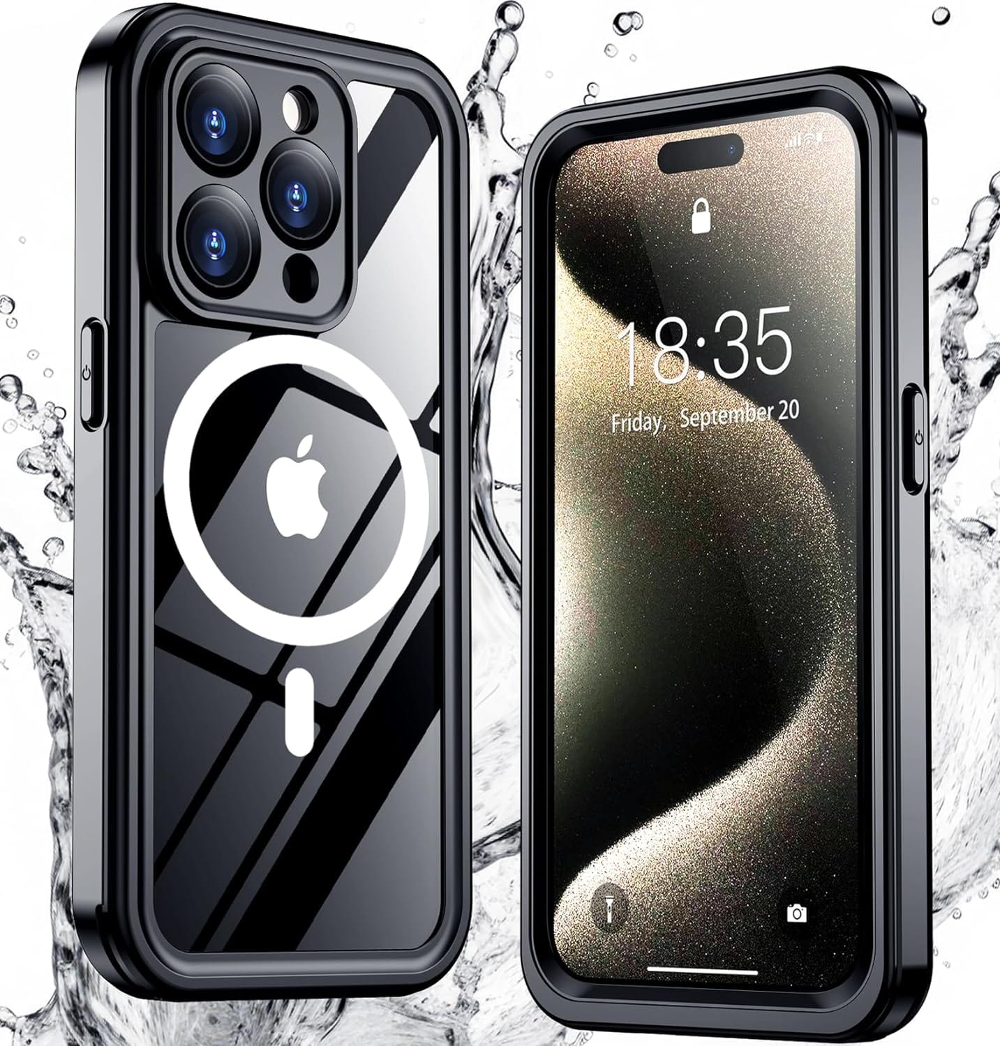 iPhone 15 Plus Waterproof Case