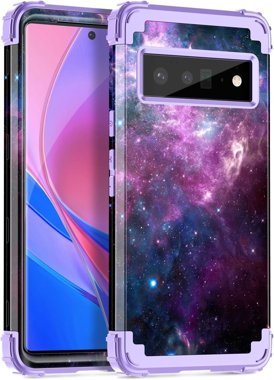 Google Pixel 6 Pro Case Duty Shockproof Hard Plastic Bumper Protective