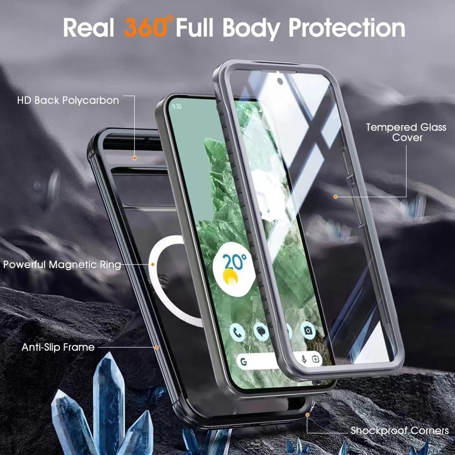 Google Pixel 9 Pro Waterproof Case