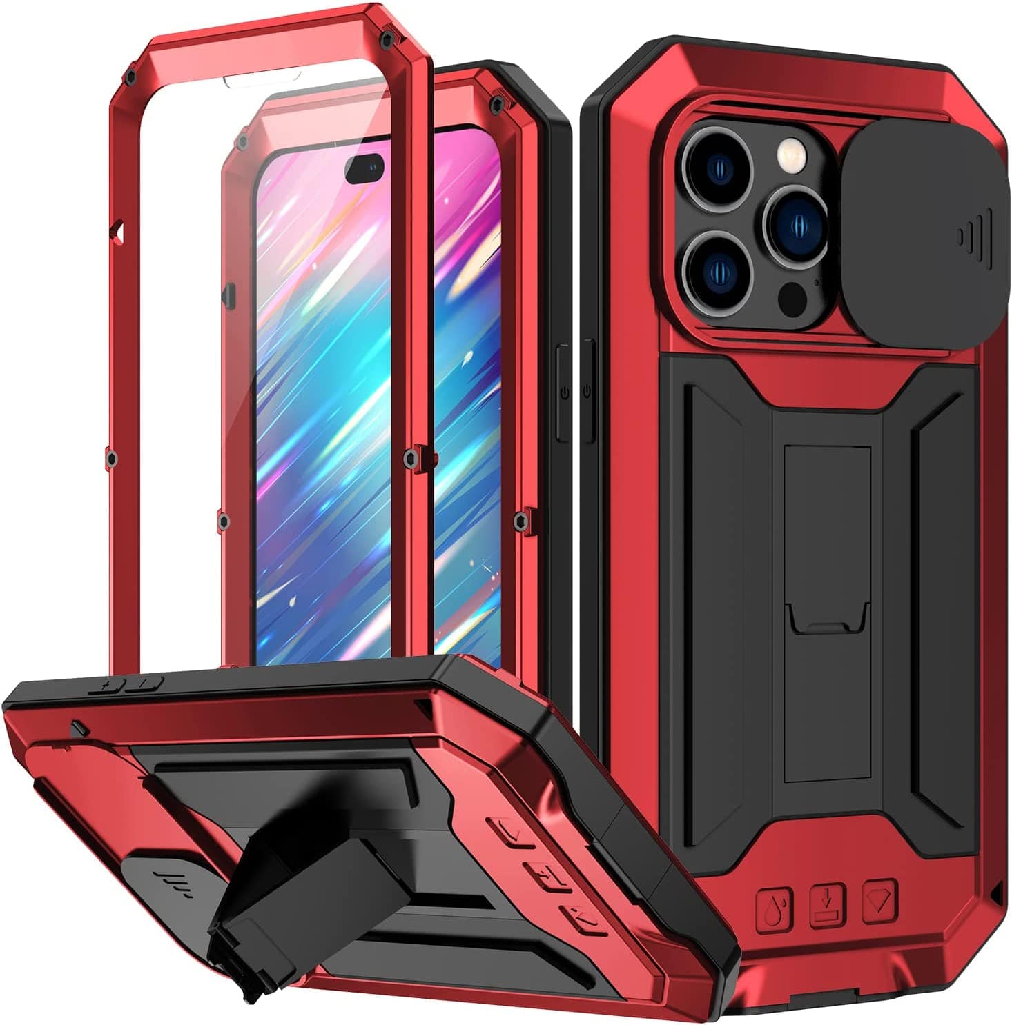 iPhone 16 Metal Rugged Case – Aluminum Armor by Gorilla Cases