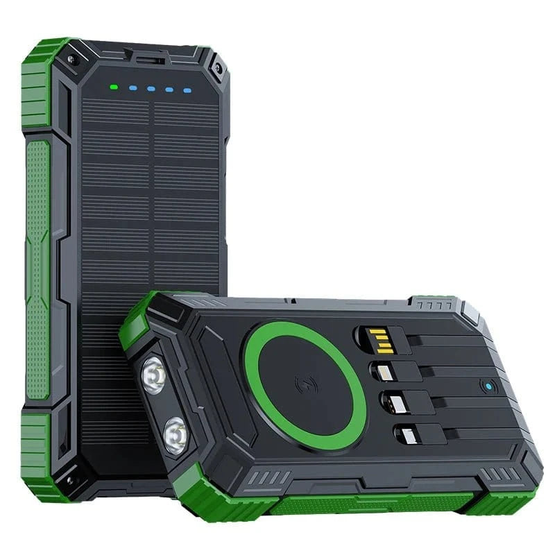 Mobile Accessories Waterproof Fast Charging Portable Wireless Solar ...