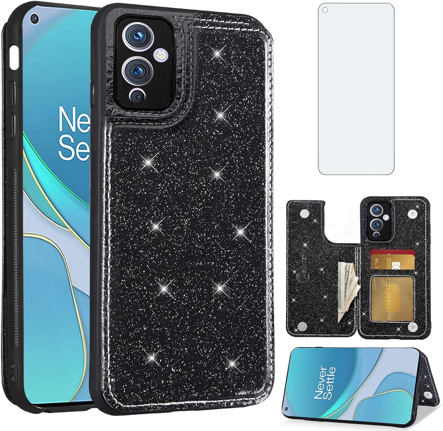 OnePlus 9 Pro One Plus 9Pro 5G Wallet Cover Card Holder