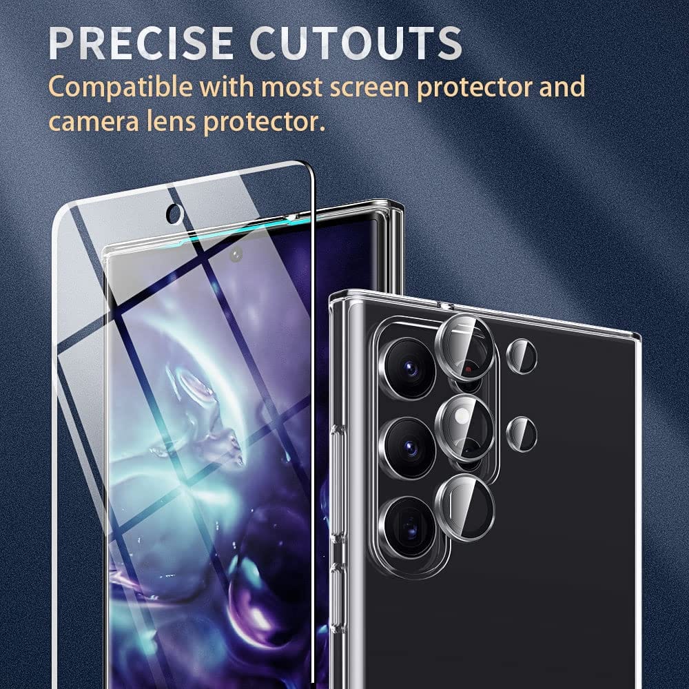 Clear Samsung Galaxy S23 Ultra Soft Slim Fit Transparent TPU Case