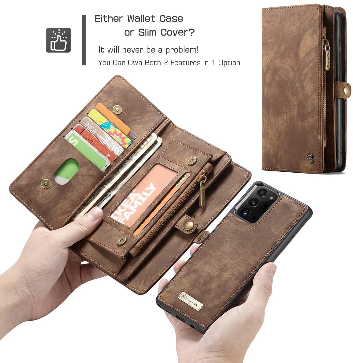 Galaxy Note 20 Ultra Wallet Case | Premium Leather Galaxy Note 20 Ultr