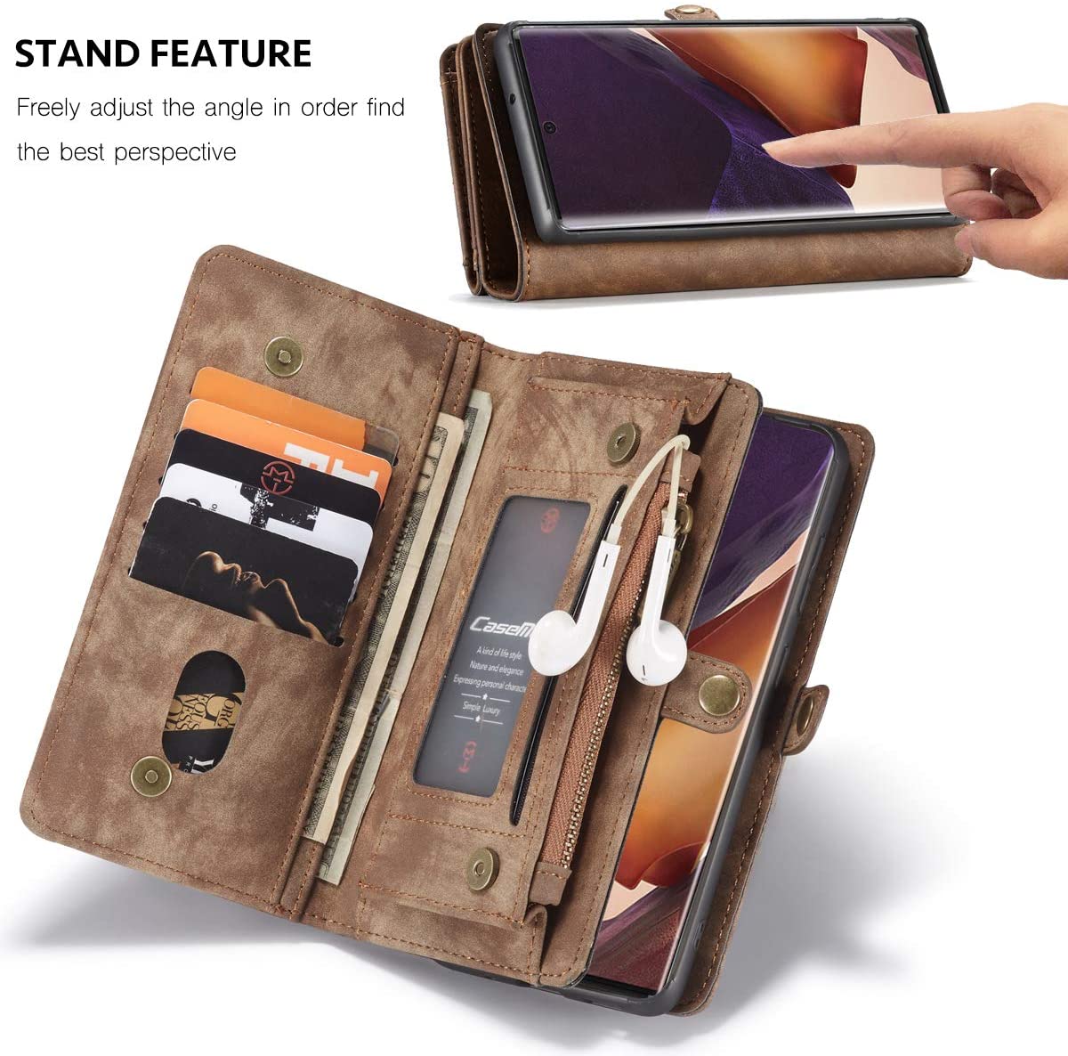 Galaxy Note 20 Ultra Wallet Case | Premium Leather Galaxy Note 20 Ultr