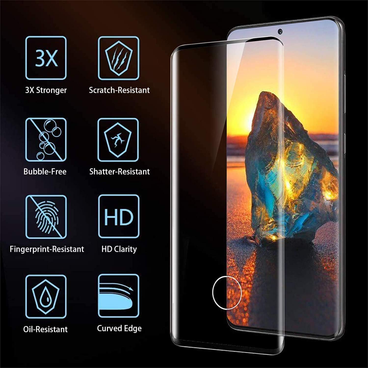 Galaxy S10 Plus Screen Protector | S10 Plus Tempered Glass