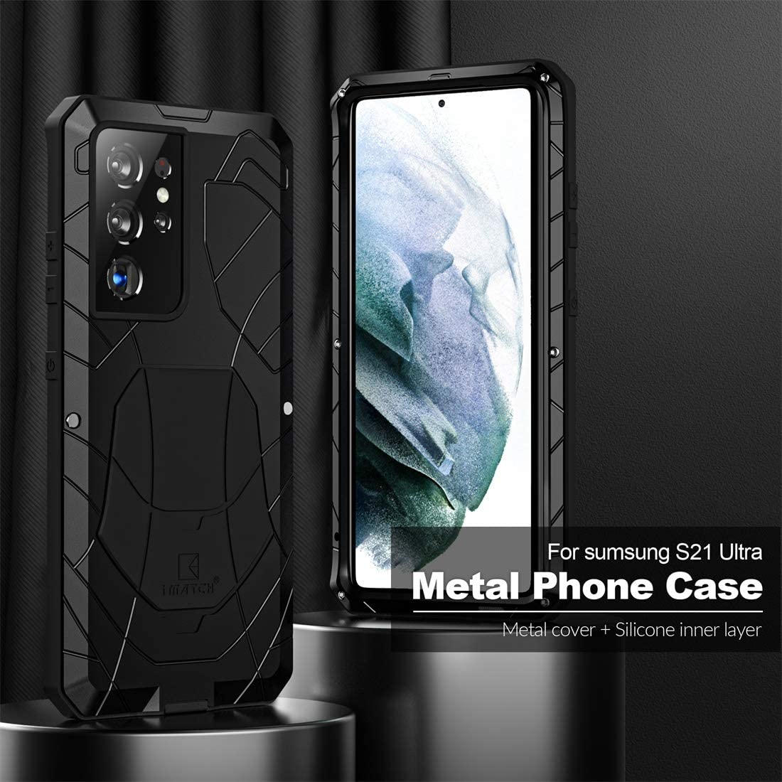 Galaxy S21 Ultra Aluminum Metal Case | Aluminum Metal Galaxy S21 Ultra