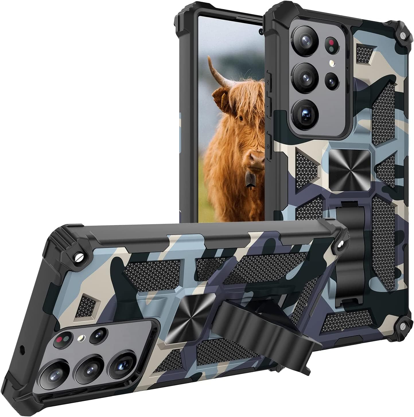 Galaxy S23 Ultra Army Camouflage Case