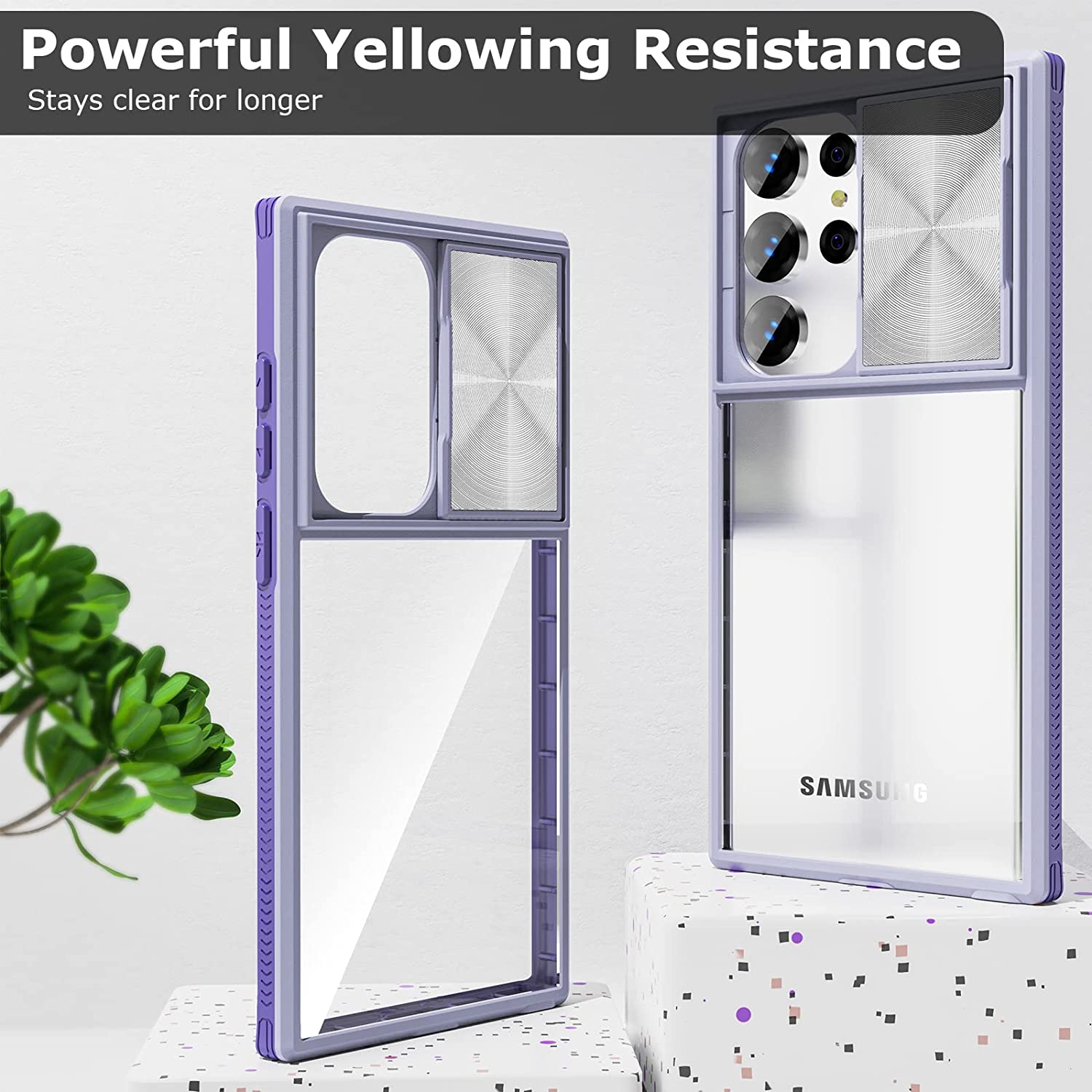 Galaxy S23 Ultra Case with Slide Camera Cover