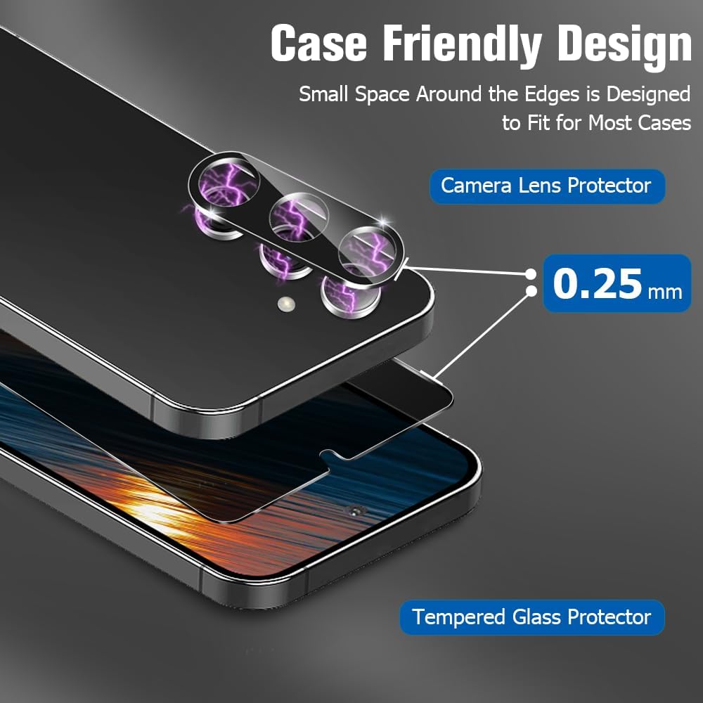 Galaxy S24 Privacy Tempered Glass Screen Protector