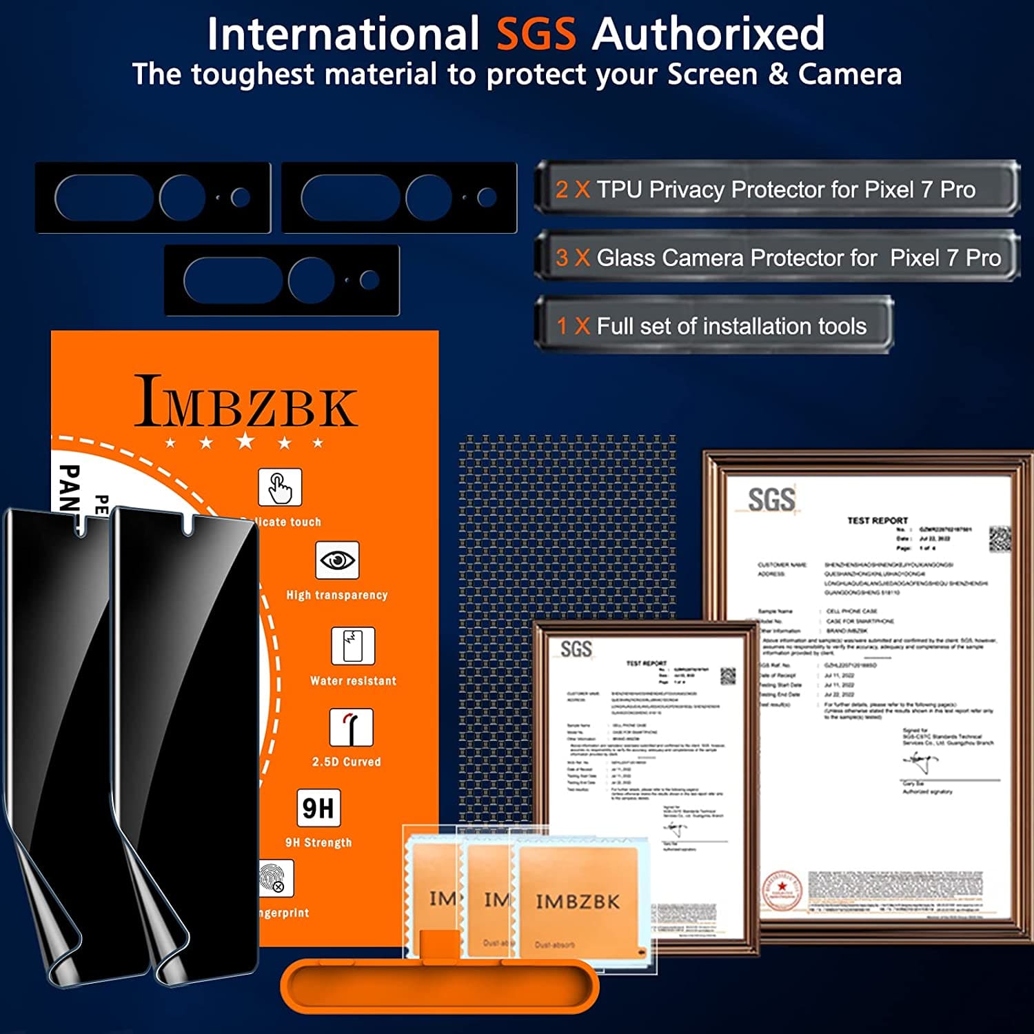 Google Pixel 7 Pro Privacy Screen Protector