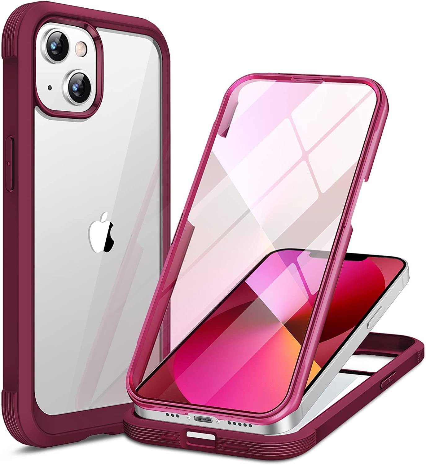 iPhone 13 Full-Body Clear Bumper Case