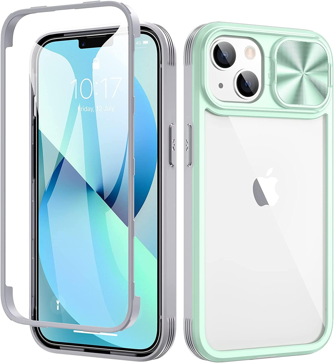 iPhone 13 Full Body Rugged Camera Cover Case