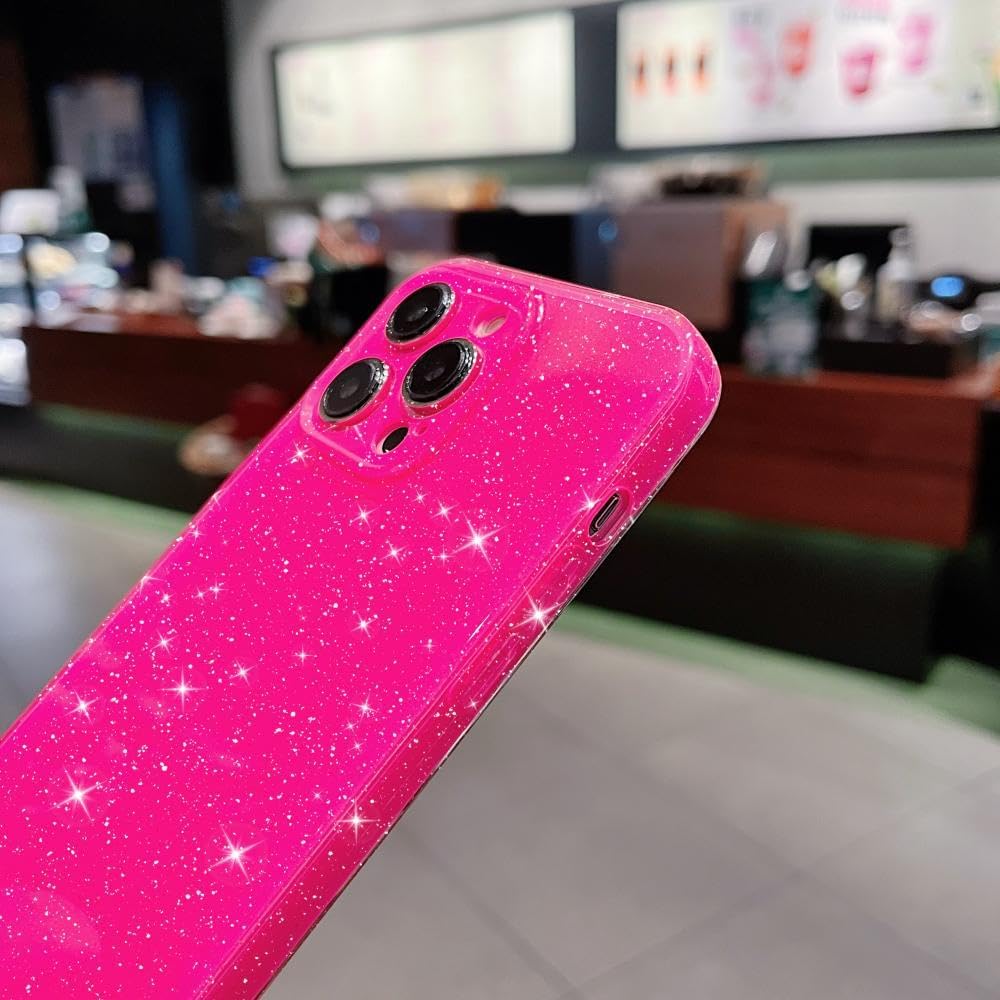 iPhone 15 Pro Max Glitter Bling Thin Slim Case