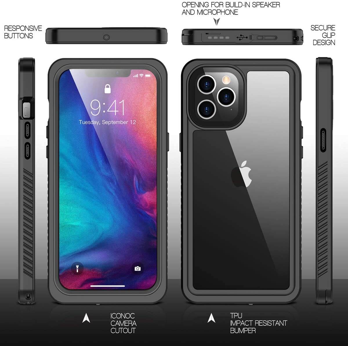 iPhone 15 Pro Max Waterproof Case | Waterproof 15 Pro Max Case