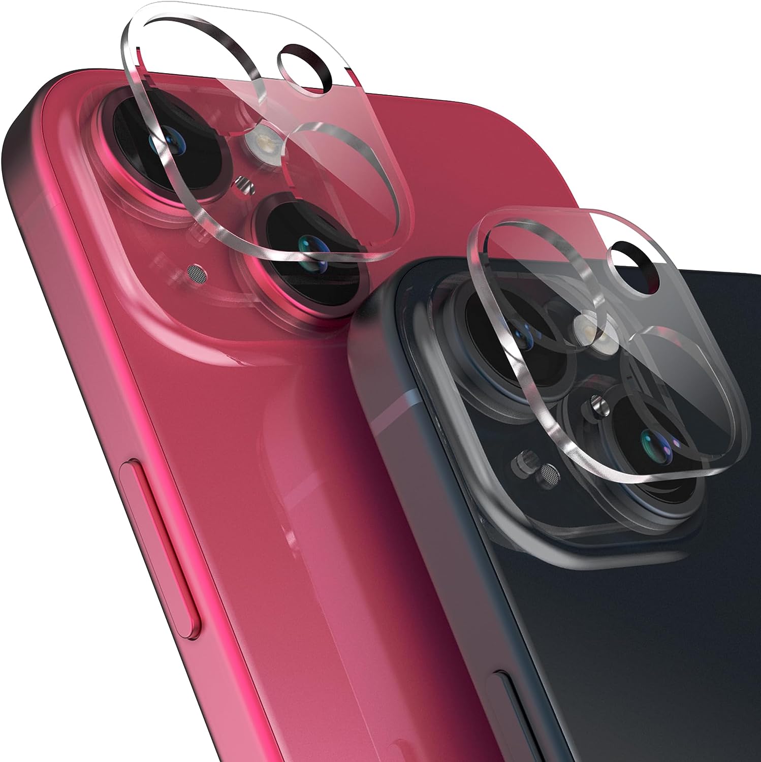 iPhone 15 Series 5-Layered Tempered Glass Lens Protector Lens Glass