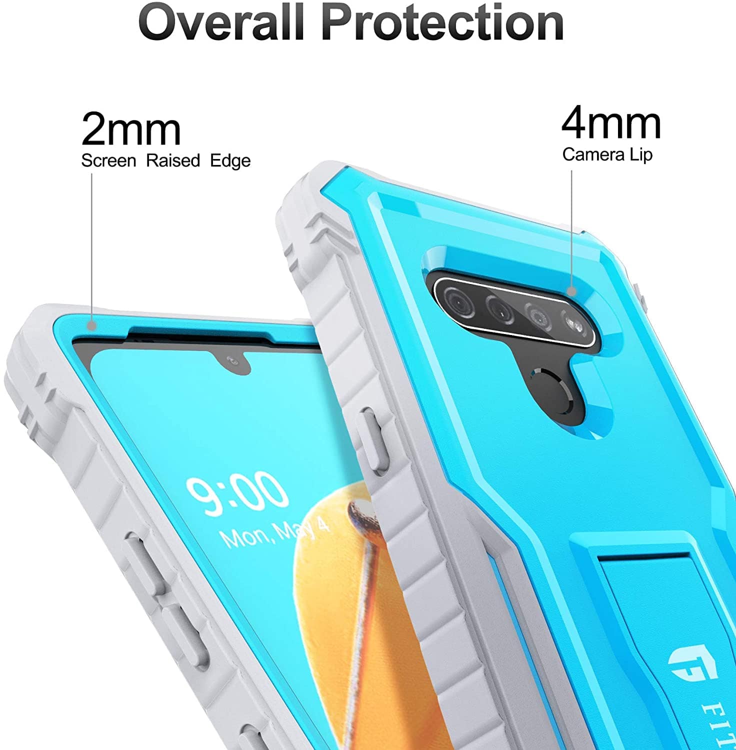 LG Stylo 6 Case | LG Stylo 6 Kickstand Heavy Duty Case