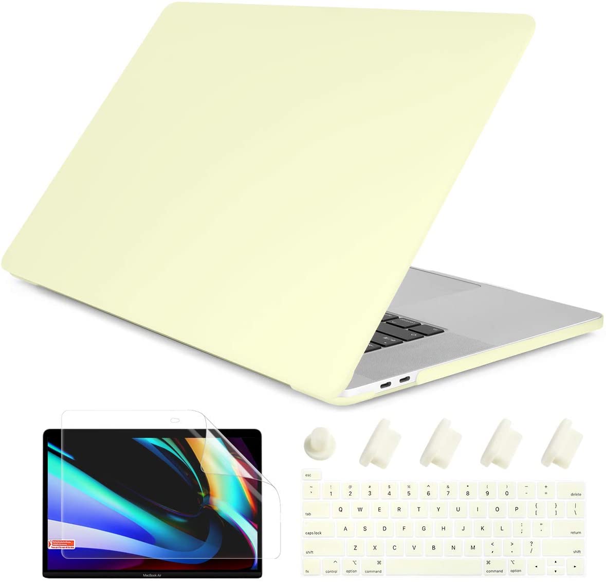 MacBook Pro 16 inch Matte Plastic Hard Shell Case & Keyboard Cover
