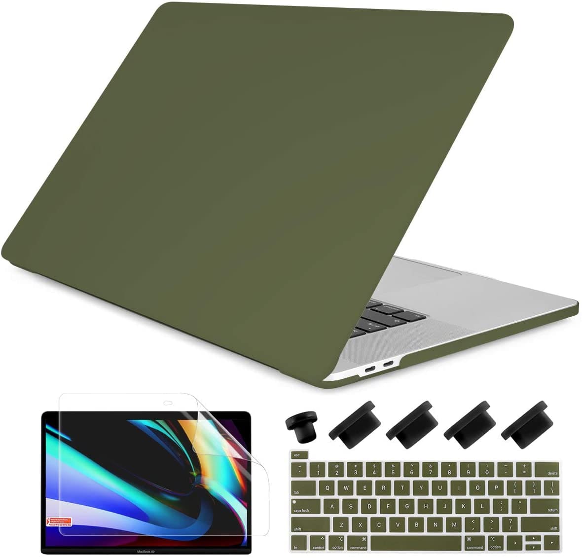 MacBook Pro 16 inch Matte Plastic Hard Shell Case & Keyboard Cover