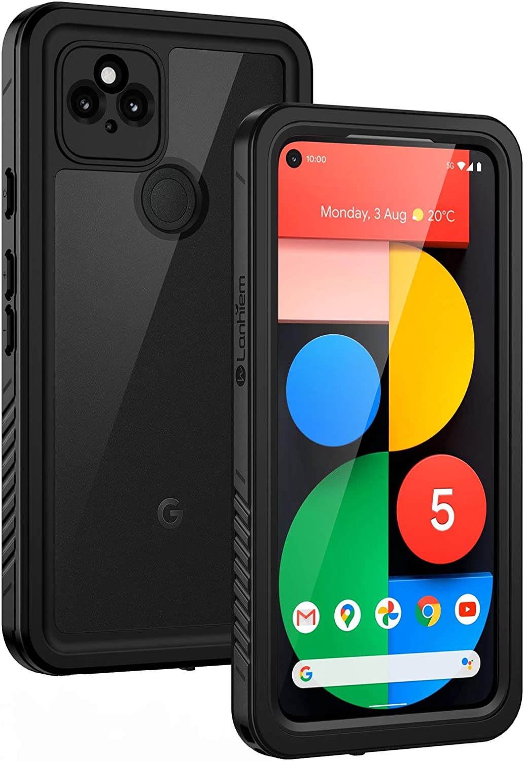 Pixel 5 Waterproof Case | IP68 Waterproof Google Pixel 5 Case with ...