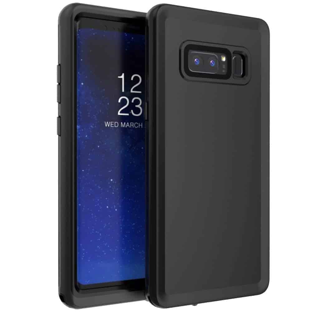 Waterproof Galaxy Note 8 Case Black Gorilla Case - Note 8 Waterproof C