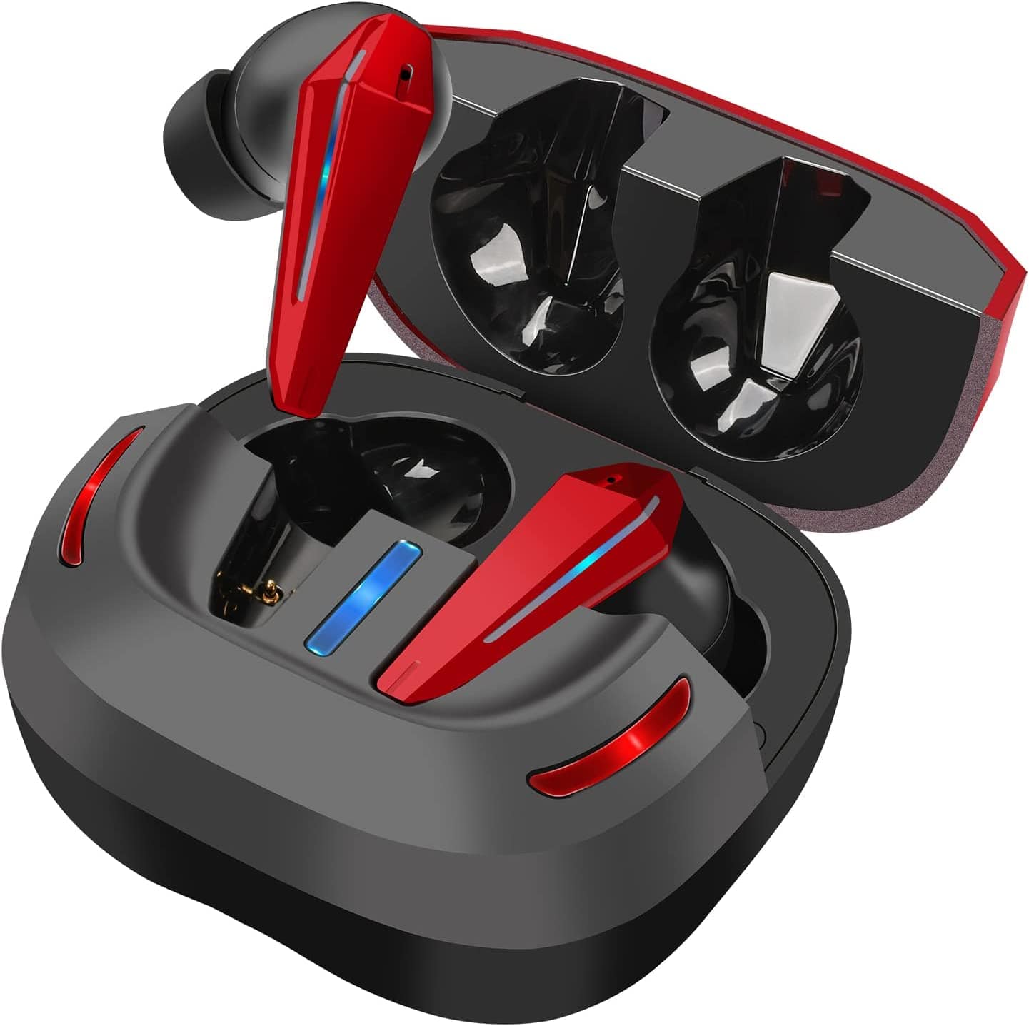 Wireless Earbuds Bluetooth Headphones Touch Control with Wireless Char